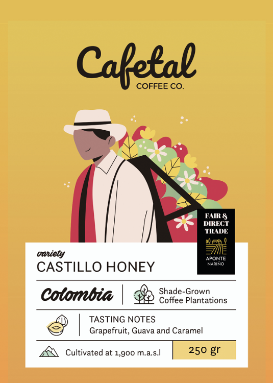 Castillo Honey Coffee Beans - Cafetal Coffee Company